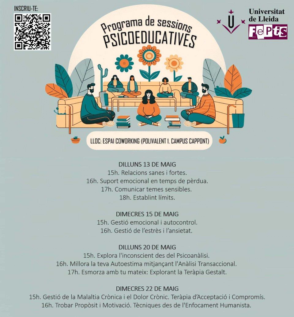 Programa de sessions PSICOEDUCATIVES