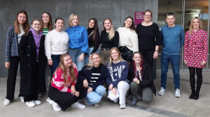 Visita de professorat i alumnat de Hasselt (Bèlgica)